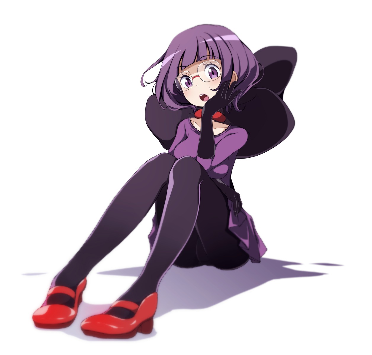 tsukishiro saika pokemon pokemon b2w2 pokemon bw shikimi (pokemon) megane pantyhose skirt lift ...